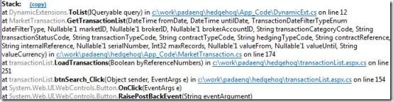 KristoferA's blog: Profiling Linq-to-SQL applications